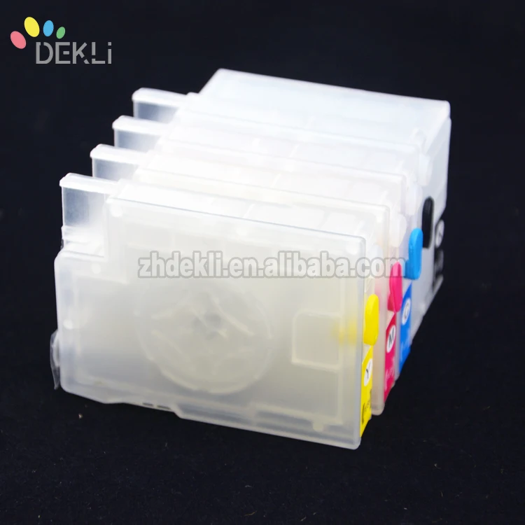 4 Color cartridge for HP officejet 7510 HP officejet 7512 Refill ink ...