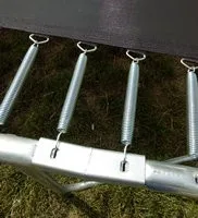 14x16ft High Bounce Spring Black Plating Outdoor Trampoline