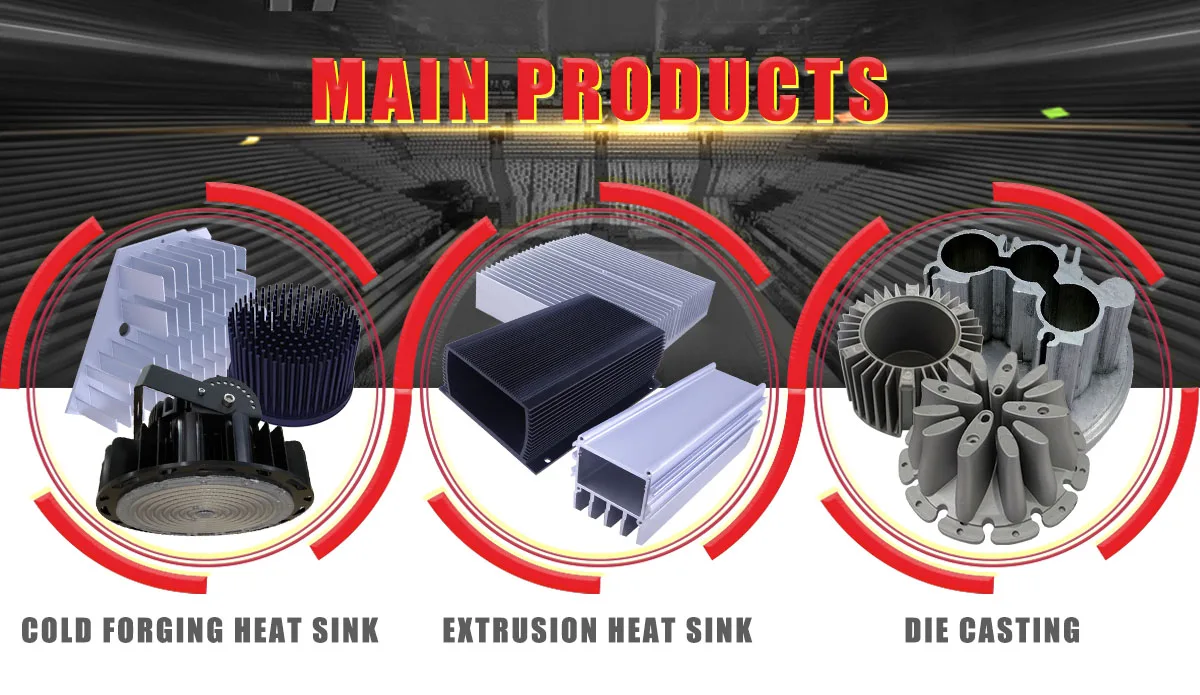 Dongguan Ruiquan Hardware Electronics Co., Ltd. - Cold Forging Heatsink ...