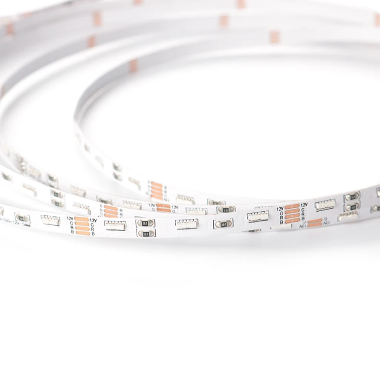 5mm 6mm Side View 1 Roll Strips 5m Thin Flexible 12v Rgb Led Strip ...