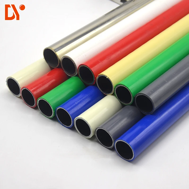 Lean Plastic Coated Seamless Steel Pipe for Storage Rack Supplier ...