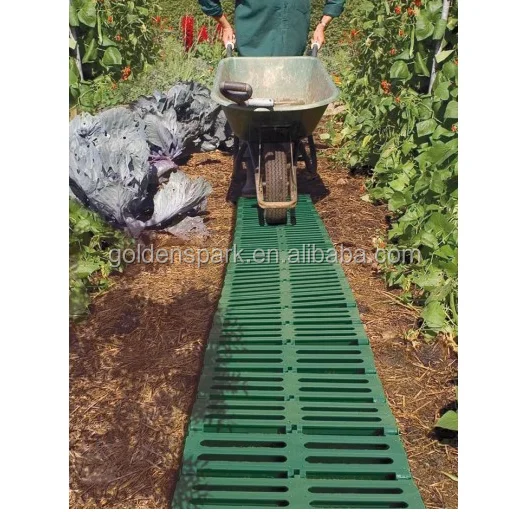Plastic Garden Path Track With 4.5 Meter - Buy Garden Path Tiles ...