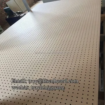 2mm To 6mm Melamine Faced Perforated Mdf Board - Buy Perforated Mdf ...