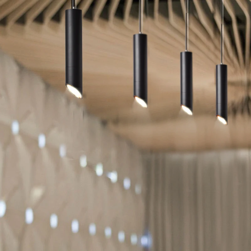 12w Led Cob Pendant Light Suspended Surface Downlight For Indoor ...