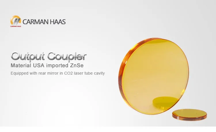 Co2 Laser Partial Reflectors Lens Optical Output Coupler With Znse ...