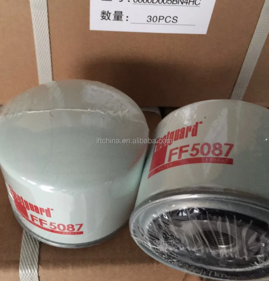 Pieza Excavadoras Ff216 Ff5087 Piezas Del Motor De Combustible Filtro ...