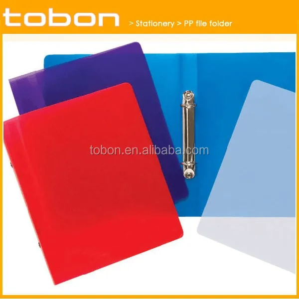 A4 Size Pp Slim Clearview Ringbinder Plastic File Folder A4 Plastic 2 ...