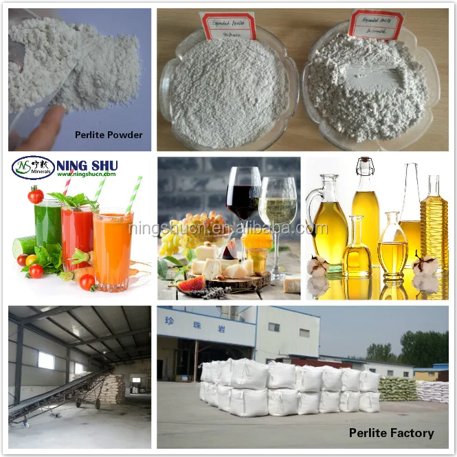 Bulk Expanded Perlite Powder For Oil Filter Aids - Buy Perlite Powder ...