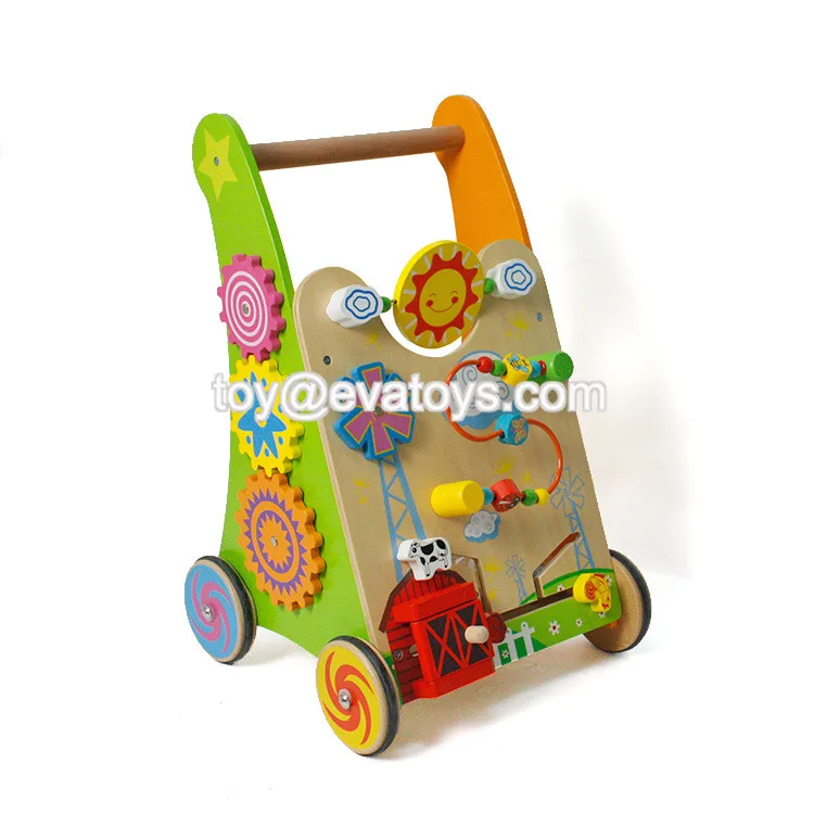 New Hottest Push Along Wooden Activity Walker For Baby W16e084 - Buy ...