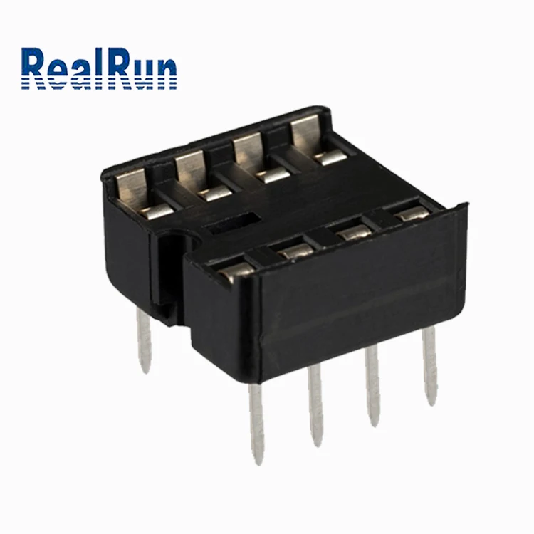 8 Pin IC Socket - Reliable Electronic Connector