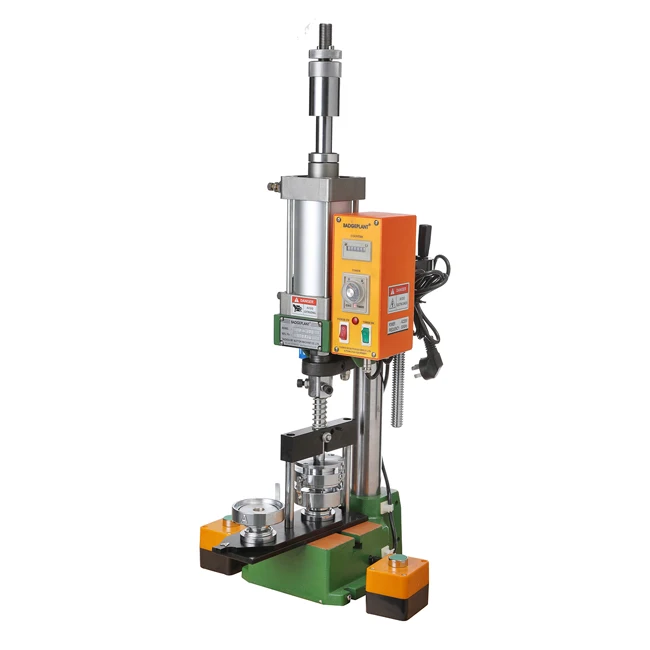 50mm Automatic Pneumatic Button Making Machine - OEM Available