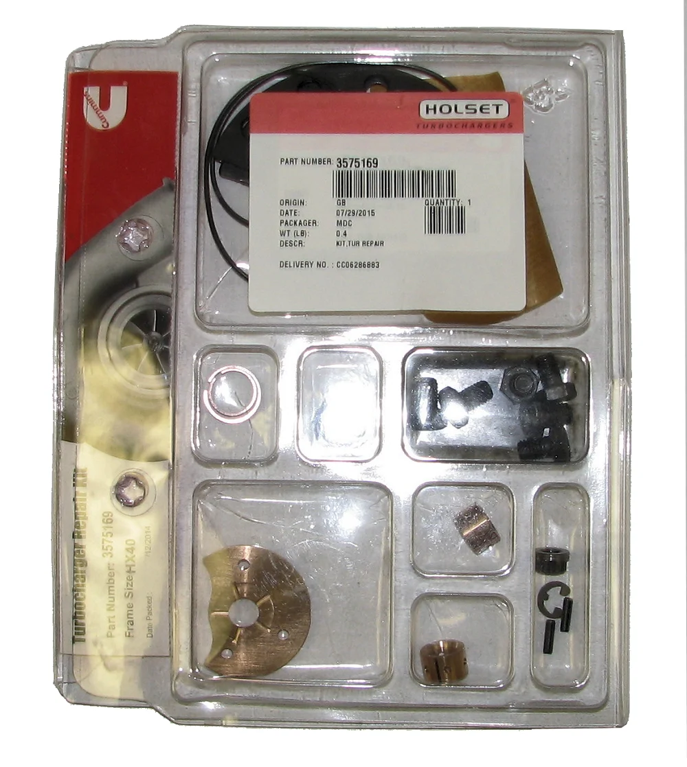 3575169 6CT Cummins HX40W Turbocharger Repair Kit - OEM