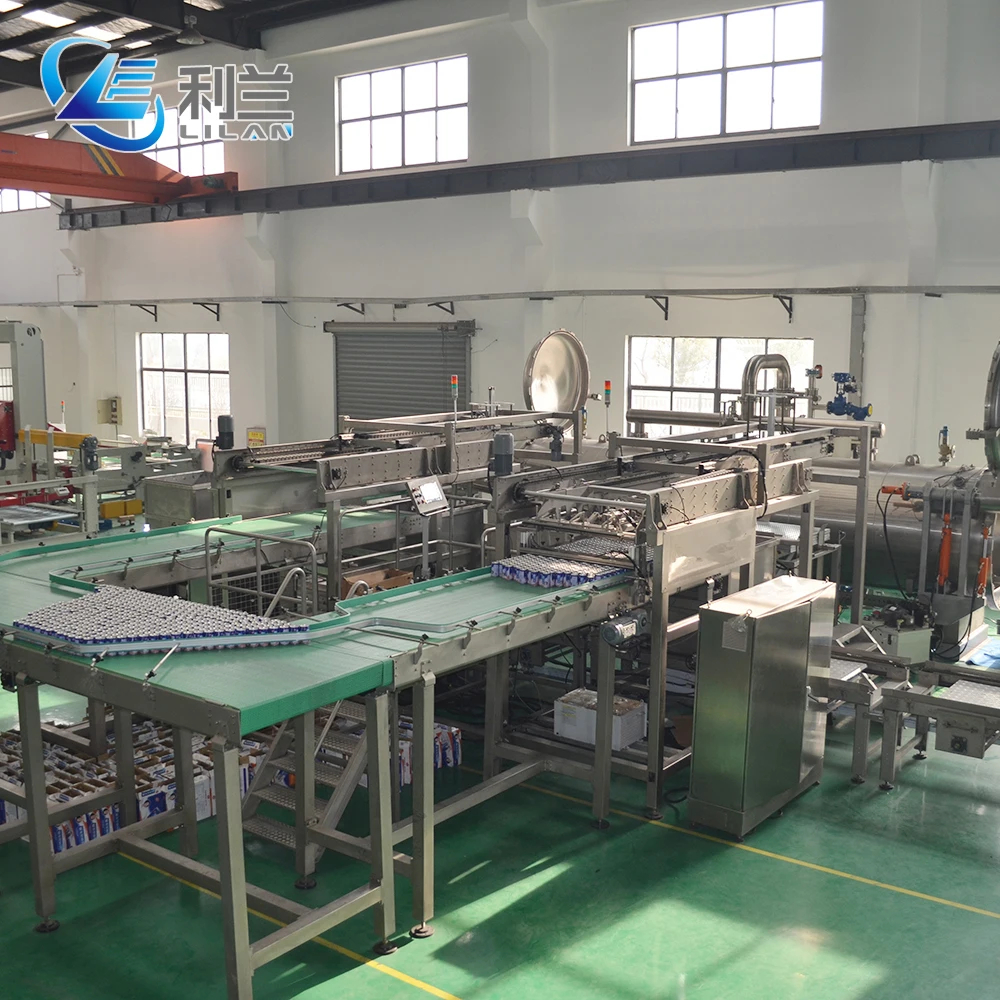 Customized Size Cans Loading and Unloading Automated Packing Line ...
