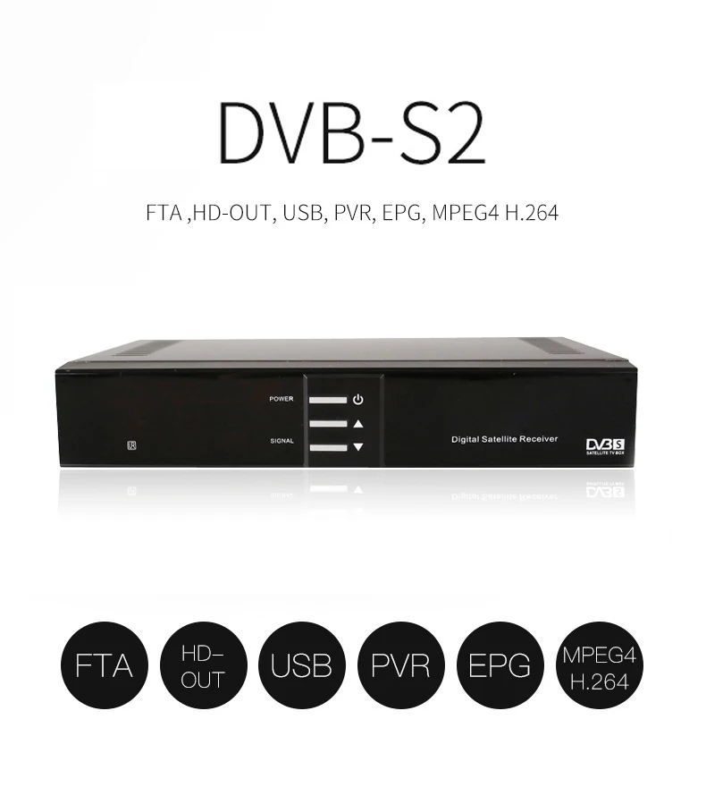 OEM Satellite Receiver DVB-S2 Set Top Box Satellite Decoder Digital Set ...