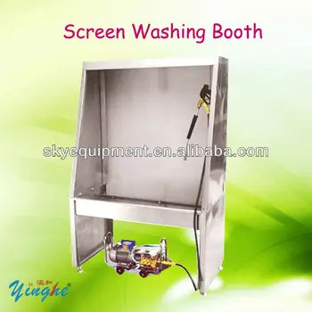 Silk Screen Printing Wash Booth - Buy Silk Screen Printing Wash Booth ...