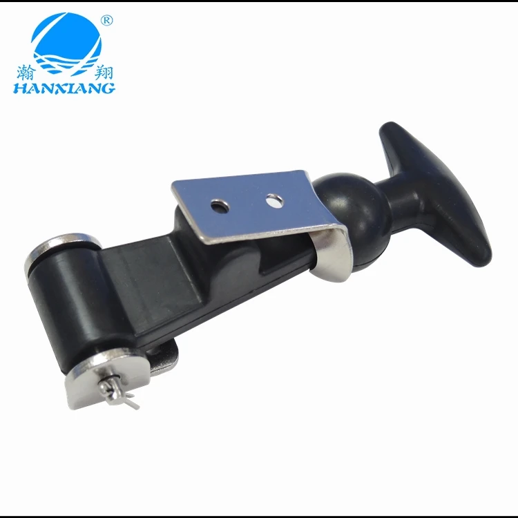 Small Rubber Flexible Draw T Handle Latch With Stainless Steel Hardware ...