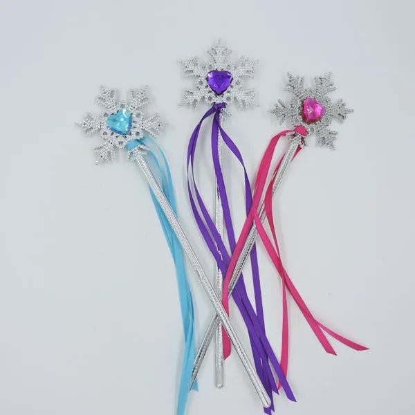Colorful Heart Diamond Elsa Magic Wand Princess Frozen Wand Lp1006 ...