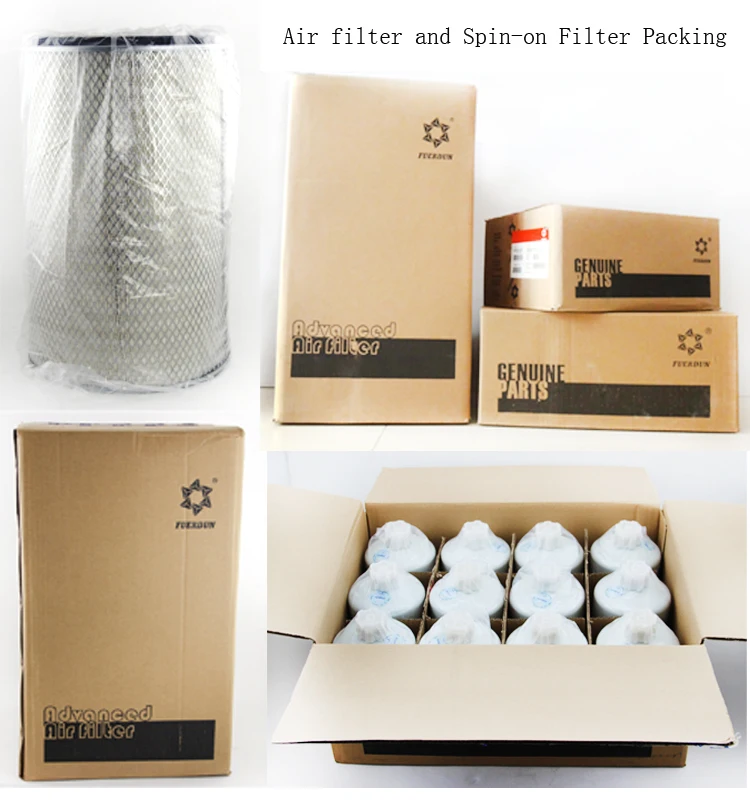 Fuerdun-filtro de aire para camión, A751-020 A751-030 AA2978 AF26549 ...