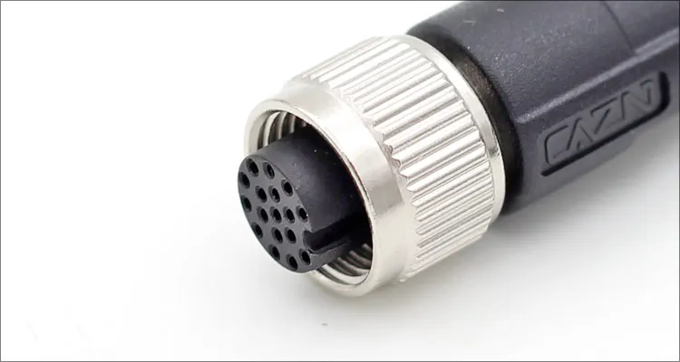 Waterproof Circular M12 17pin To Usb Cable Connector - Buy M12 17pin ...