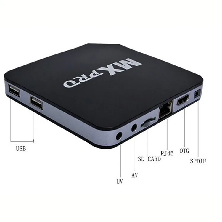 Best Mxpro Android 4.4 Tv Box Quad Core H.265 1080p Good Quality Mx Pro ...