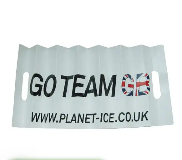 National Country Flag Hand Paper Clapper Banner Supporter Clapping ...