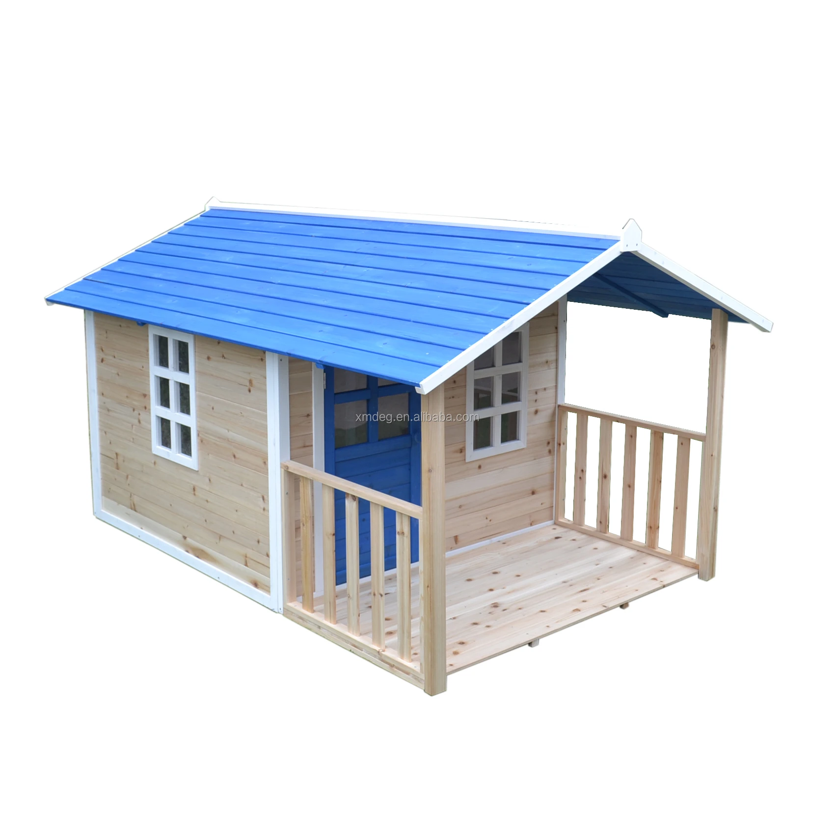 Outdoor Backyard Small House Wood Children Playhouse