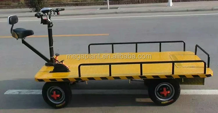Heavy Duty Electric Transport Trolley 1000kg For Material Handling - Oem
