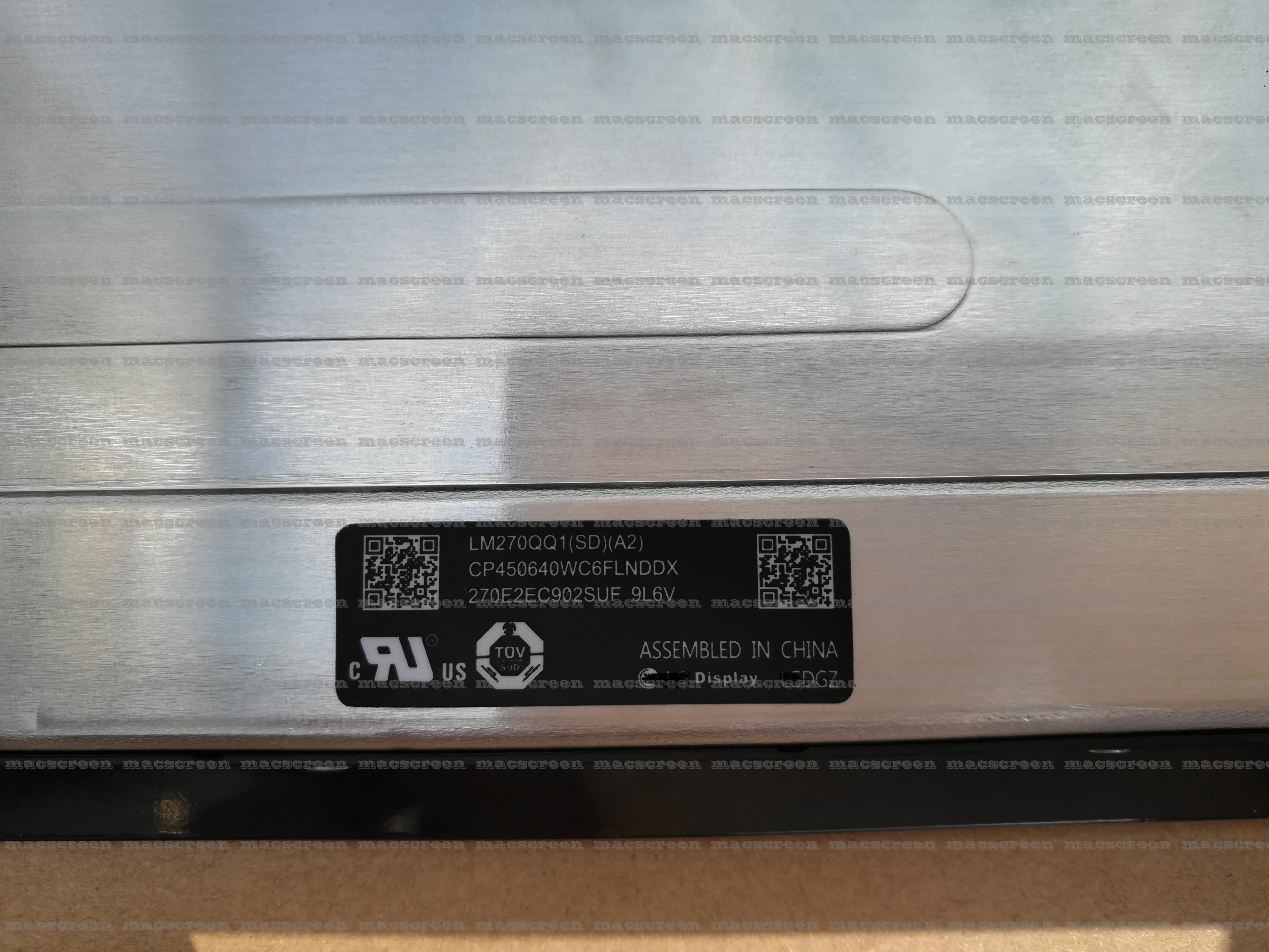 New Original 27-inch Lm270qq1 Sd A2 Retina 5k Lcd Screen With Glass ...