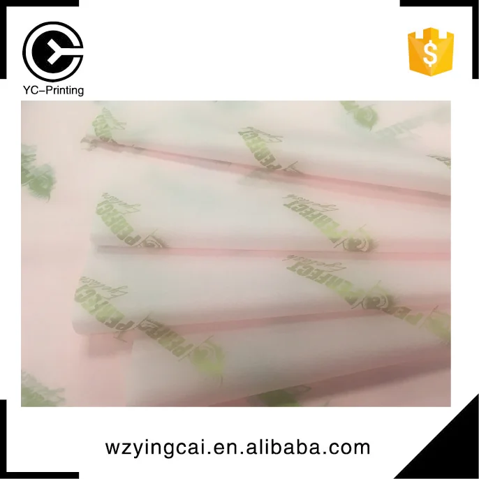 Elegant Color Laminated Clothing Food Basket Bbq Wax Tissue Wrapping ...