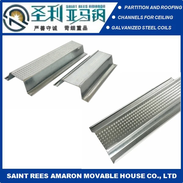Gypsum Galvanized Steel High Hat Furring Channel - Buy Furring Channel ...