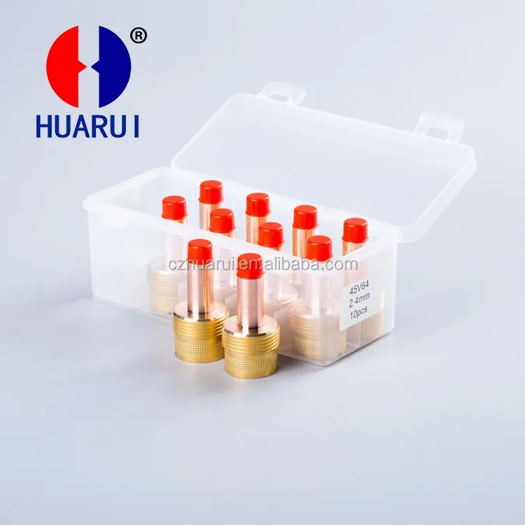 45V64 Series Large Diameter Gas Lens Collet Body for TIG Welding Torch