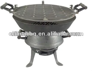 Round Cast Iron Bbq Brazier Iron Braziers Cast Iron Charcoal Brazier ...