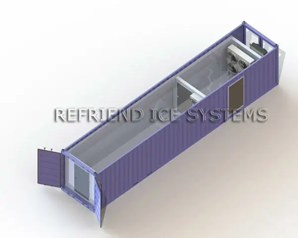 40ft Container Blast Freezer for Efficient Fish & Meat Freezing
