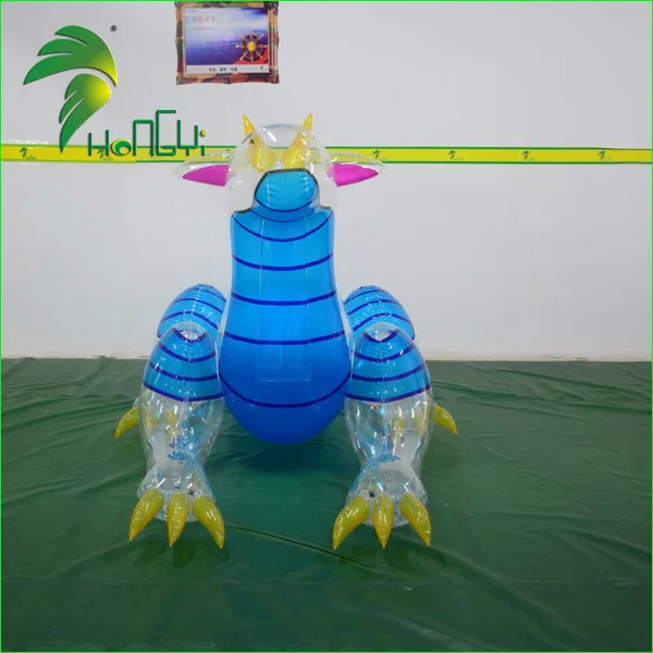 2.5m Clear Pvc Inflatable Dragon Animals Toy - Buy Dragon Inflatable ...