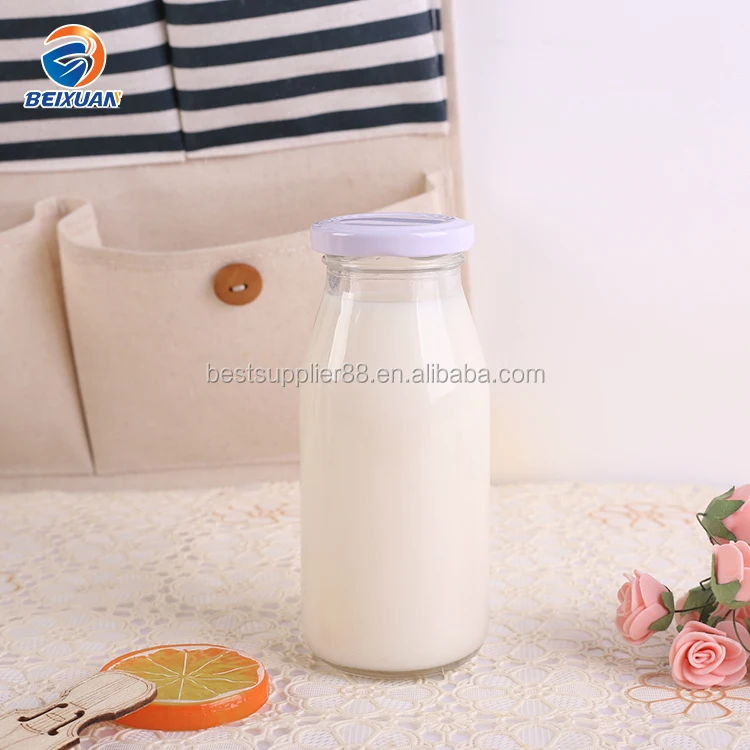Wide Mouth Clear Glass Milk Storage Bottles - 100ml to 1000ml