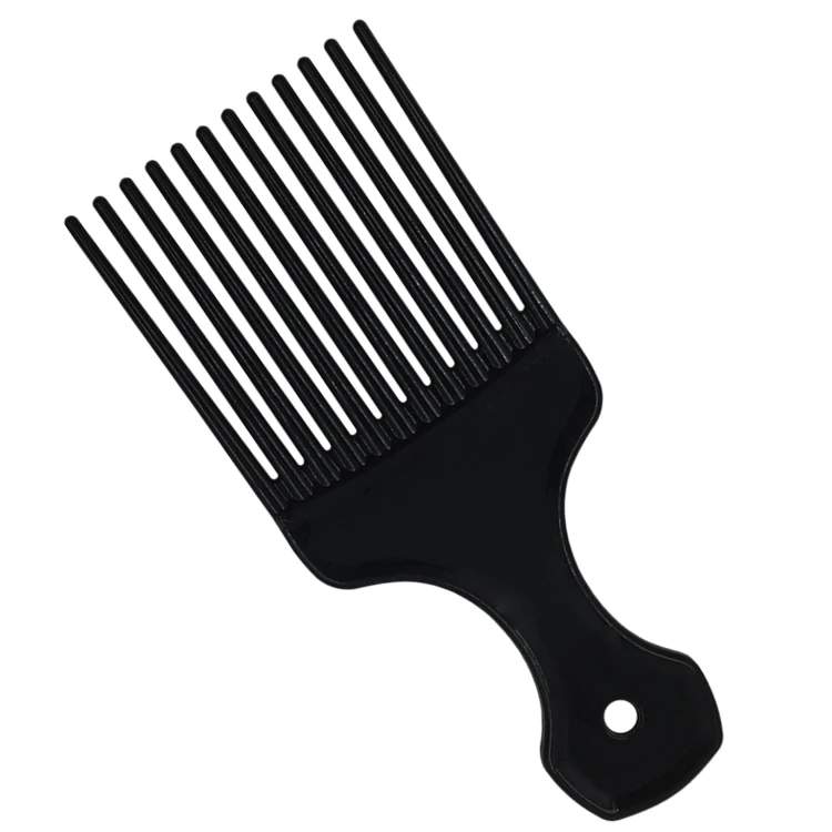 Plastic Afro Pik Lift Wig Braid Hair Man Styling Comb