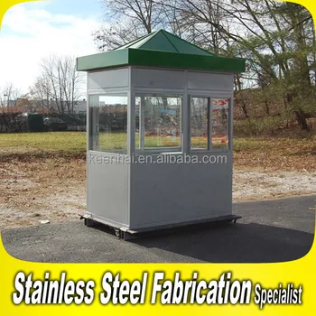 Custom Made Stainless Steel Outdoor Portable Checkpoint Booth And Room ...