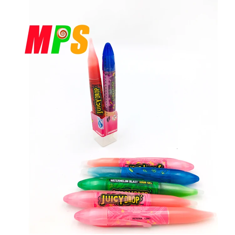 Sour Flavor Gel Candy Syrup For Kids - Buy Pen Shape Candy Syrup,Sour ...