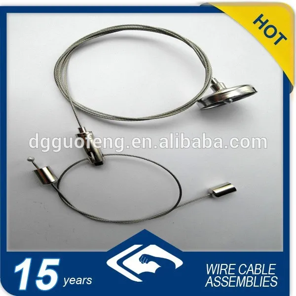 Indoor Light Accessories Aluminum Steel Cable Ceiling Wire Suspension ...