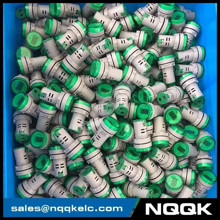 Mini Generator Ad16 22mm Indicator Light Digital 12v Led Voltmeter For ...