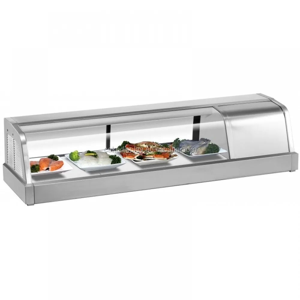 1.5 Meter Table Top Hoshizaki Sushi Restaurant Equipment Sushi Freezer ...