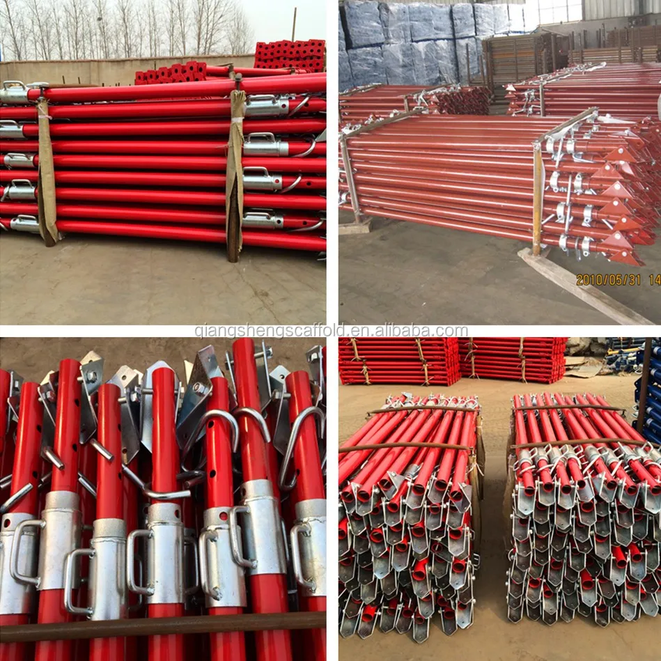 Steel Props Formwork Scaffold Prop Jack Adjustable Telescopic Prop ...