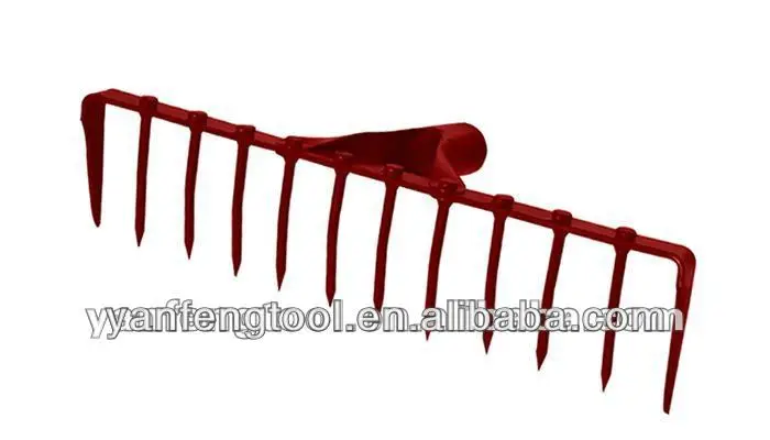 Forged Rake - Heavy-Duty Garden Tool for Efficient Work