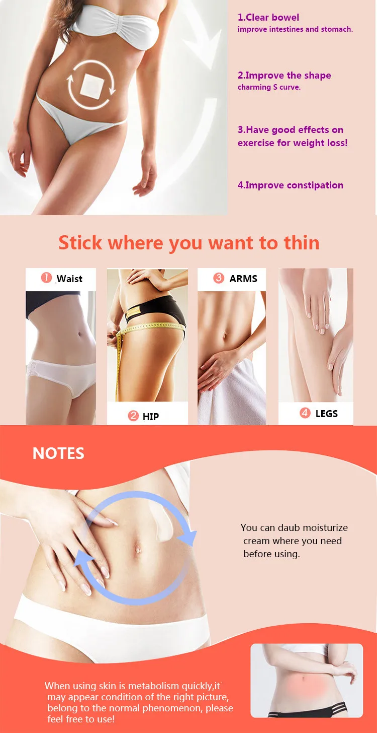 2017 new innovative product weight loss slimming patch(4)