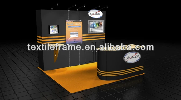 Luxury Portable Hanging Sign Exhibition Booth For International Trade ...
