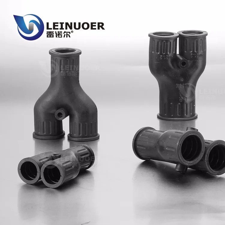 Rubber Y Way Conduit Fittings For Flexible Pipe - Buy Y Way Conduit ...