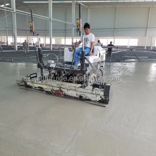 Cement Laser Screed Vibratory Concrete Leveling Machine (fjzp-200 ...