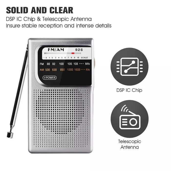 2020 China Hot Selling Small Pocket FM Radio - Estyle 926
