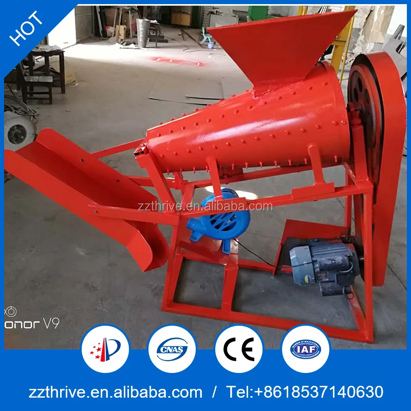 Best Price Castor Seed Shelling Machine/castor Thorn Shelling Machine ...