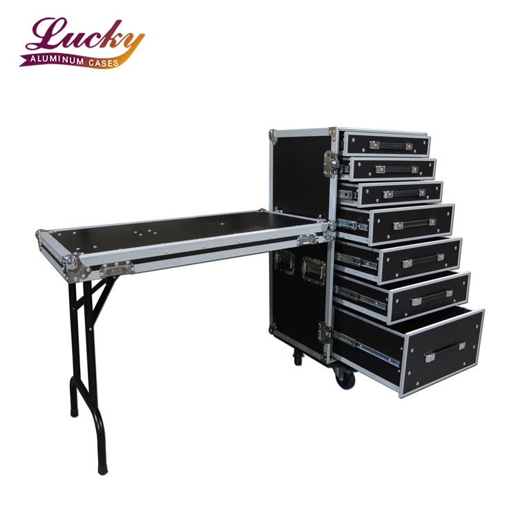 Aluminum Drawers Table Road Case Flight Case - Buy Table Road Flight ...